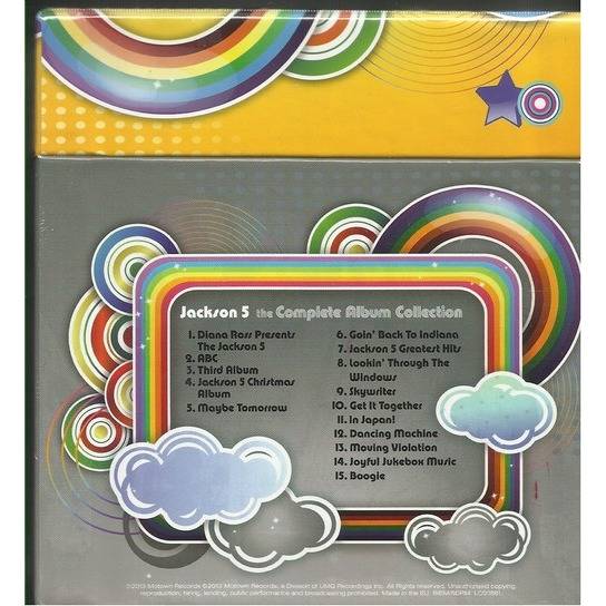 The Jackson 5 The Complete Album Collection [Limited Edition] : Box ...